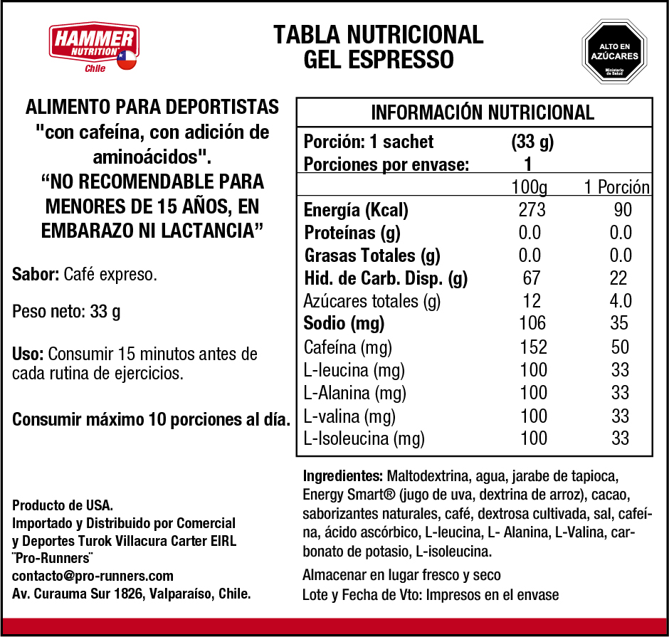 Hammer Gel - Pro Essential